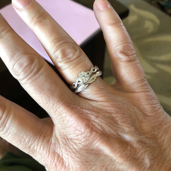 Jewelry | 925 Sterling Silver Wedding Set | Poshmark